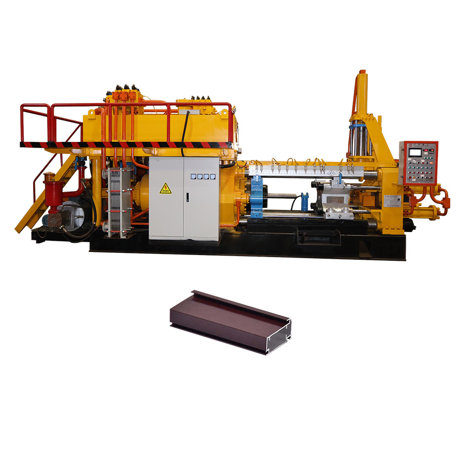 High Productivity 600T Aluminum Extruder Extrusion Press Machine ビデオ