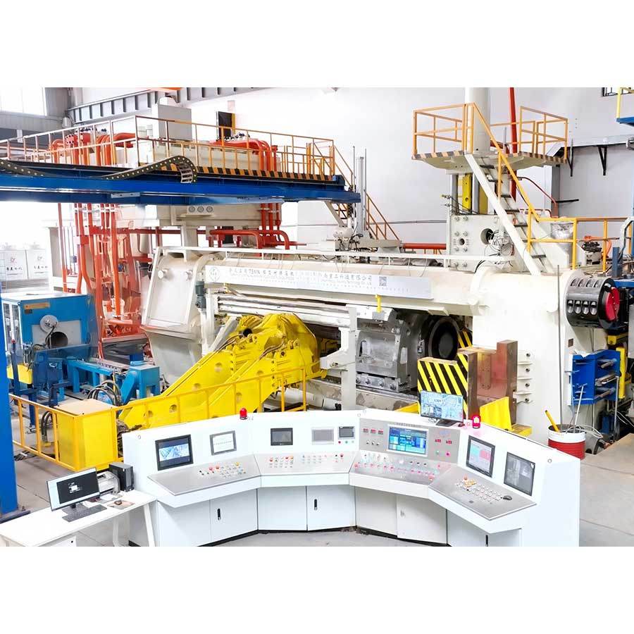 7500MT High Capacity Aluminum Extrusion Press Machine Line